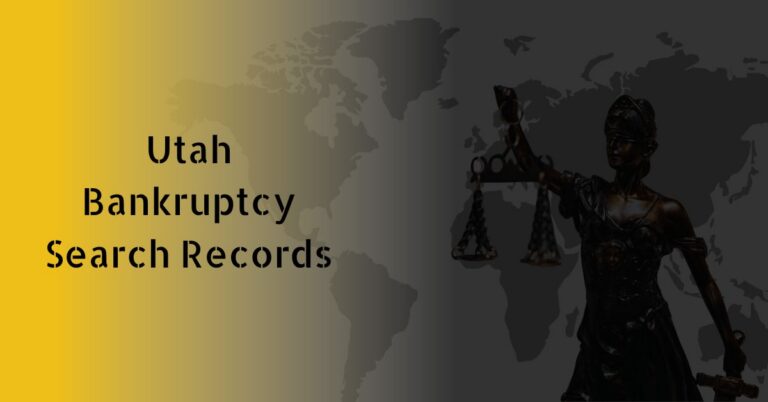 Utah Bankruptcy Search Records